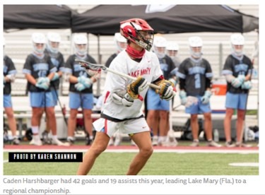 USA Lax Mag Names Lake Mary's Caden Harshbarger as South POTY ...